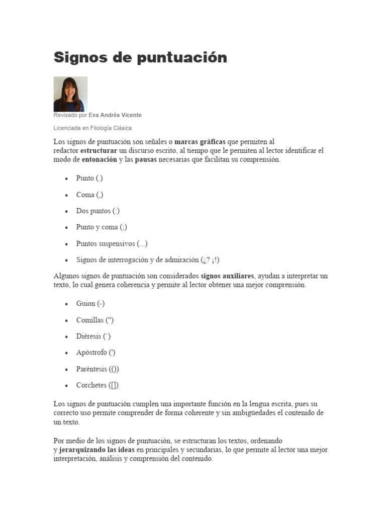 Signos de puntuación y su uso correcto | PDF | Puntuación | Coma