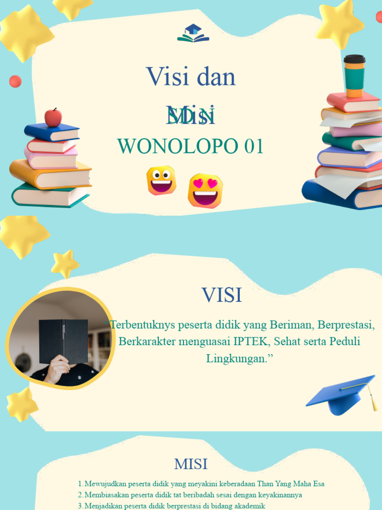 Visi & Misi SDN Wonolopo 01 | PDF