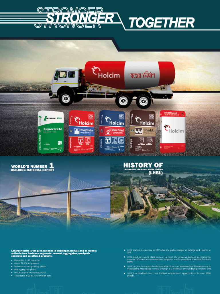 Cement Product Brochure | PDF