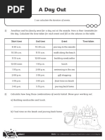 Grade 3 Cambridge Math Past Paper | PDF