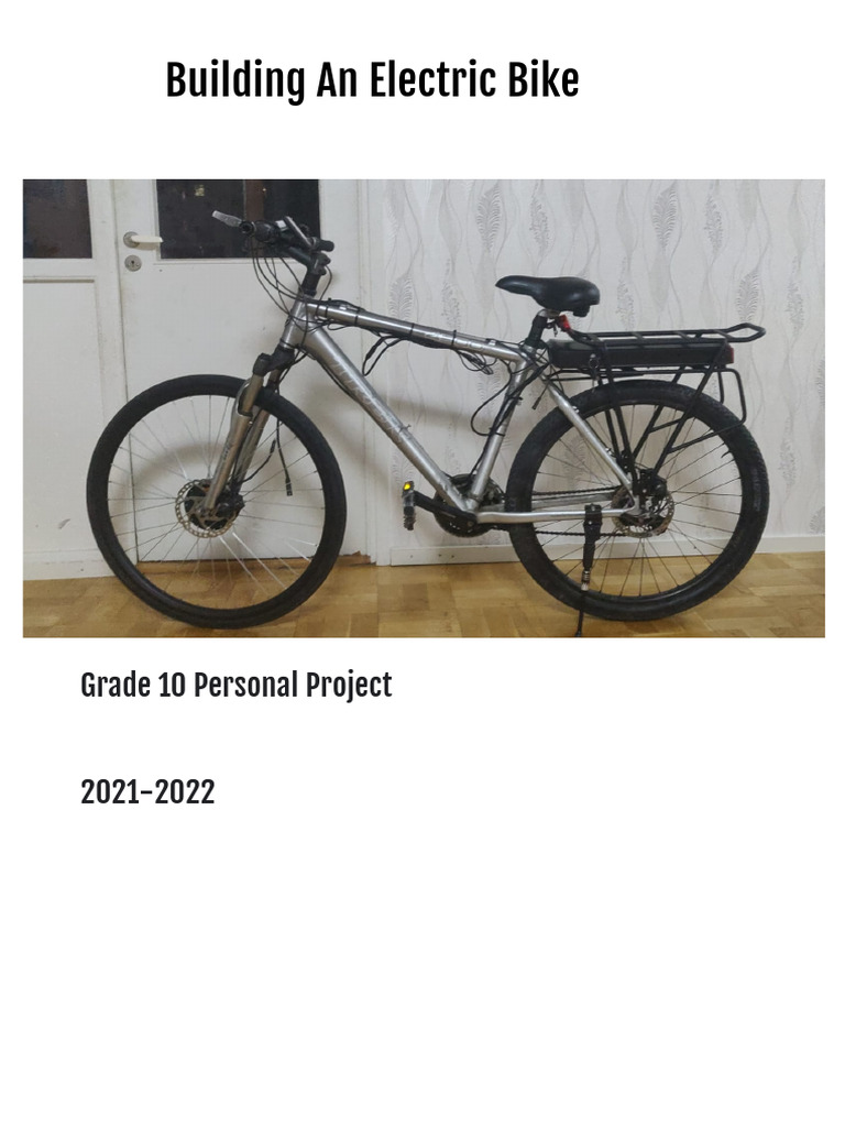 Personal Project IB | PDF | Thought | Motorcycle