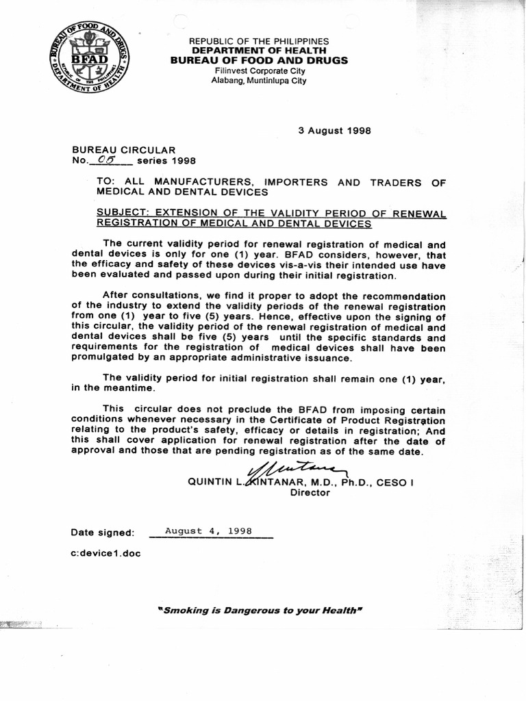 Bureau-Circular-No.-05-s.-1998 | PDF