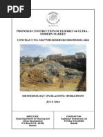 Rock Blasting Method Statement | PDF | Drilling | Nature