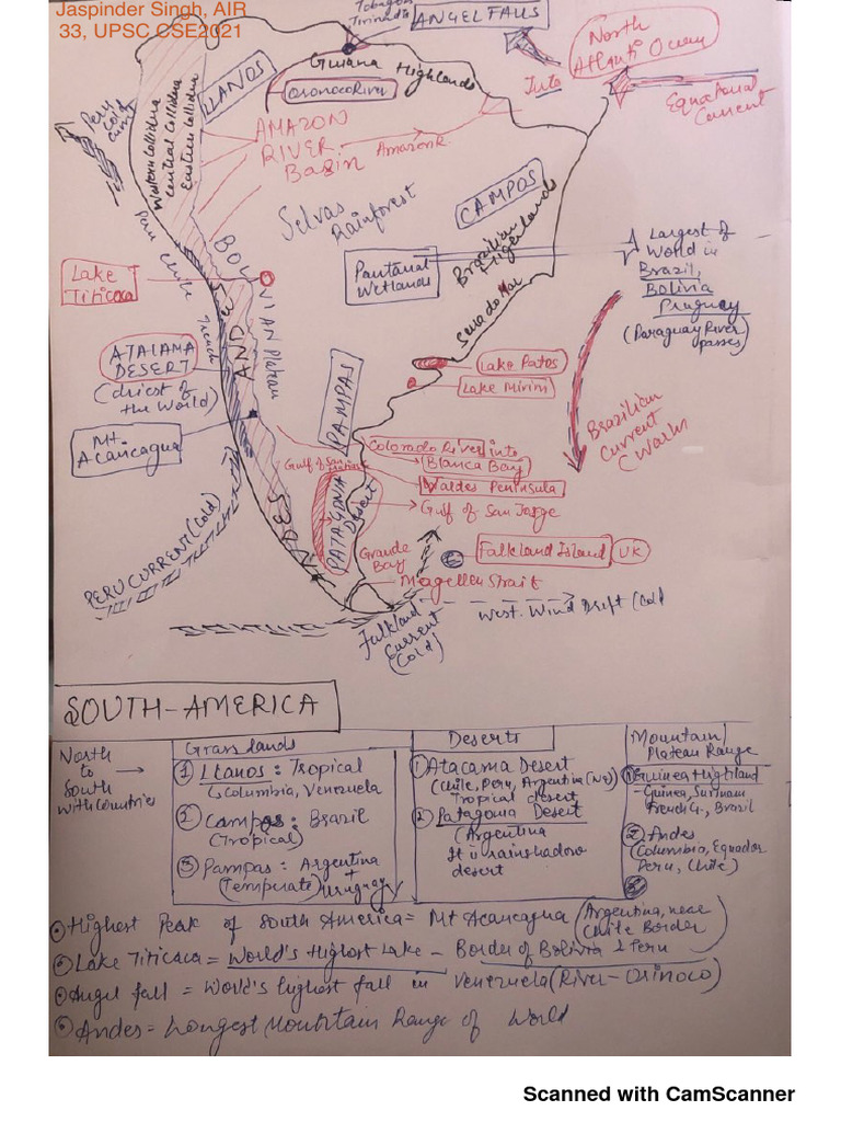 World Map Work | PDF