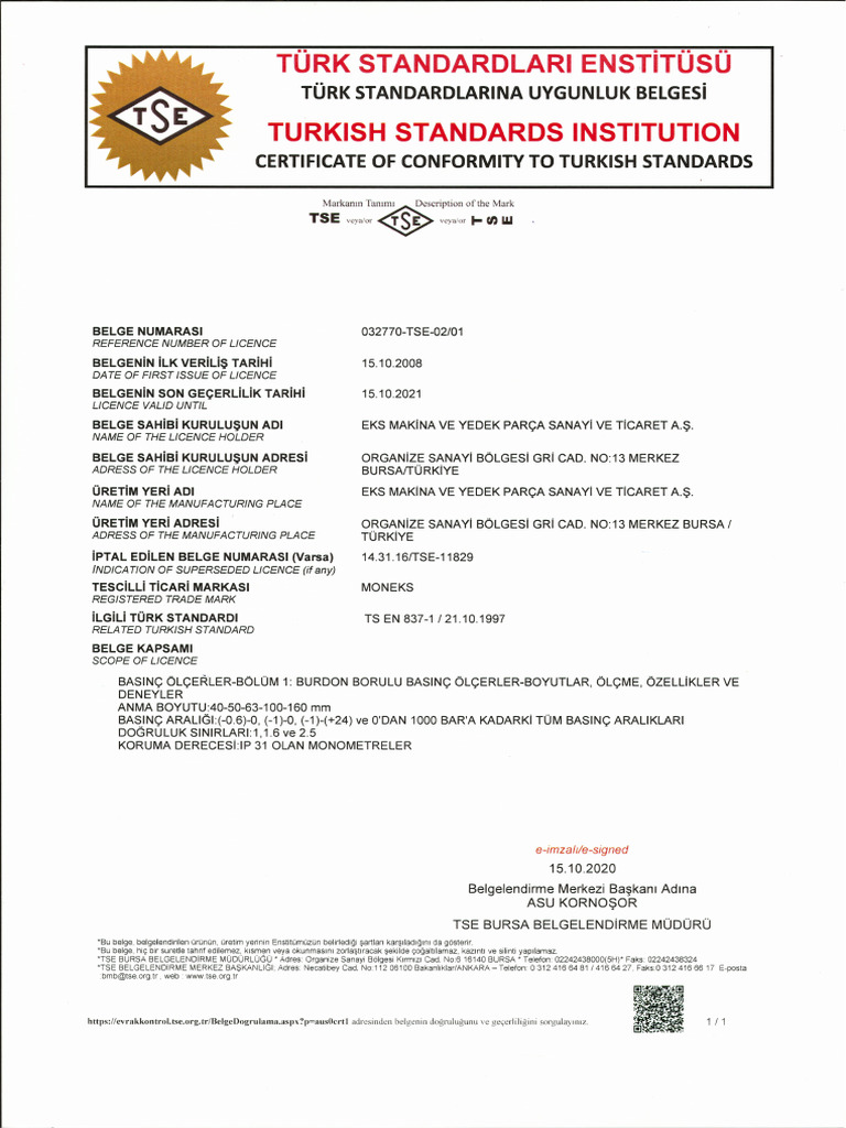 Bar Tse en 837 1 | PDF