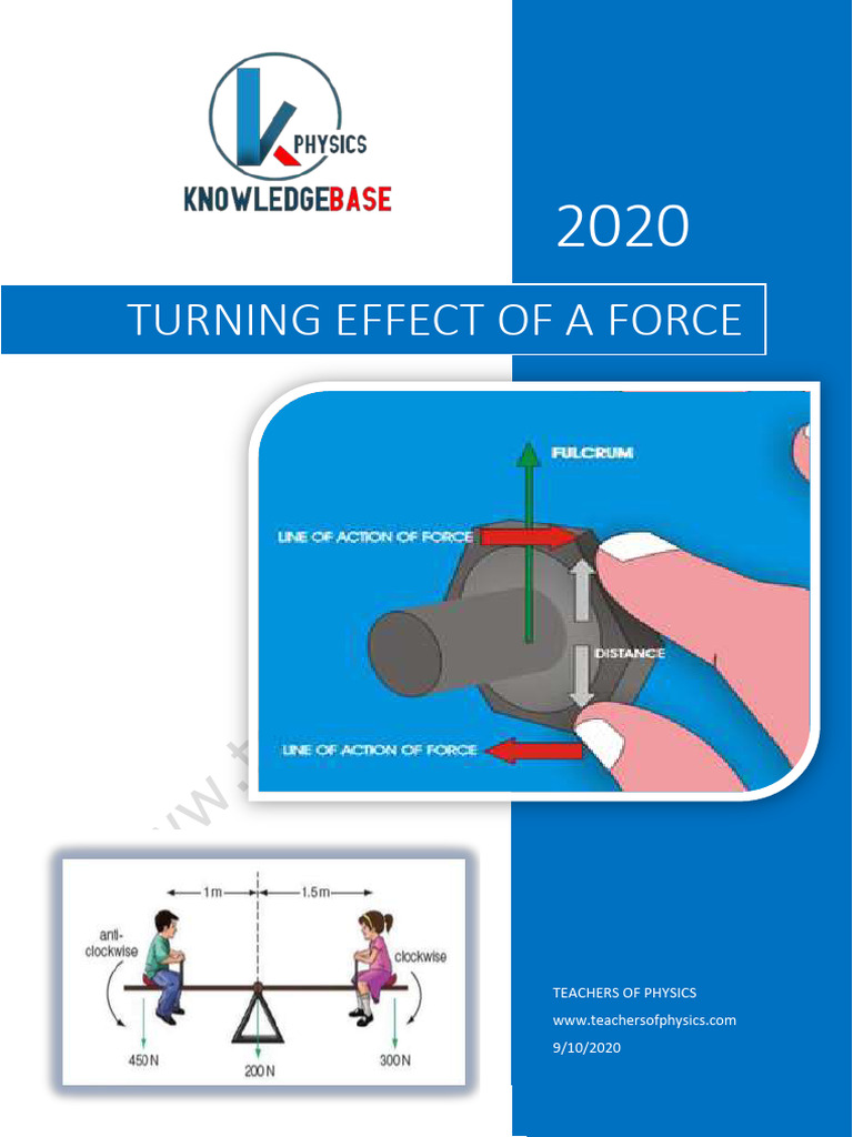 Turning Effect of A Force | PDF | Lever | Force