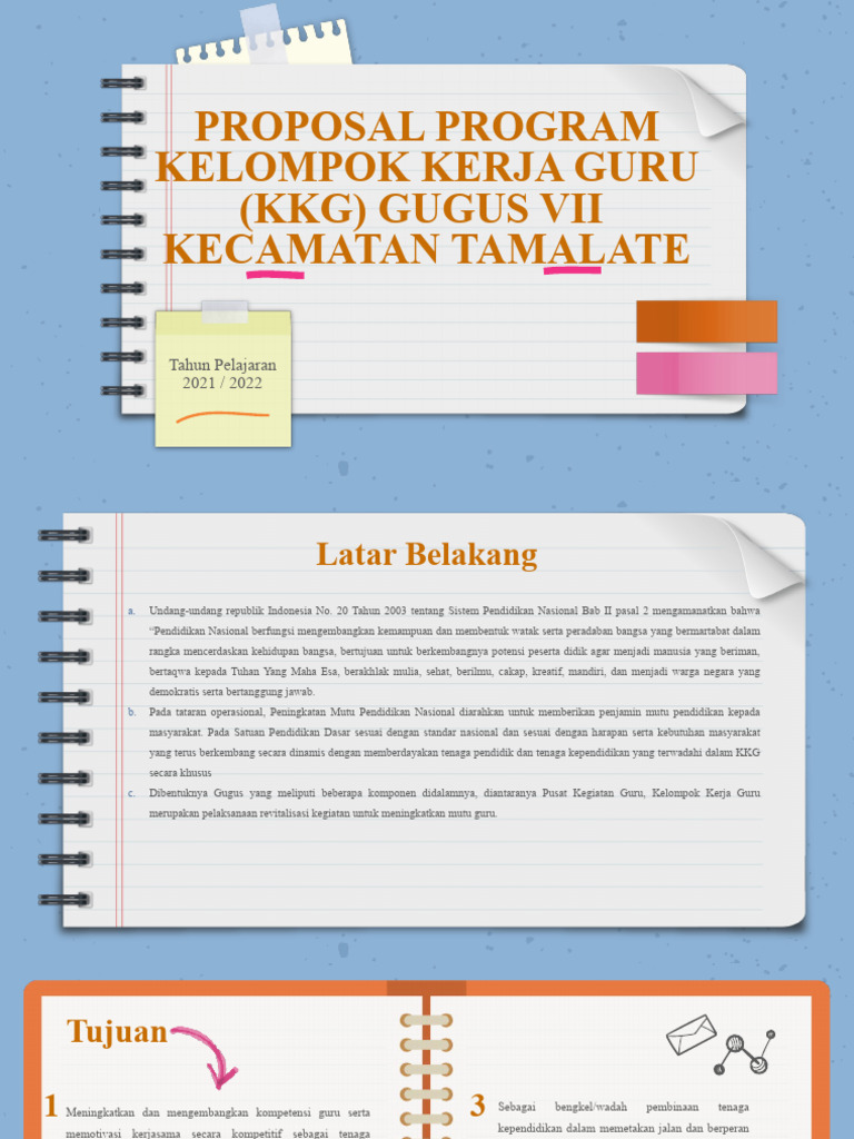 Proposal Program KKG | PDF | Karier & Perkembangan | Pengembangan Diri