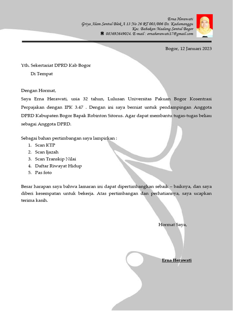 CV. Erna Herawati | PDF