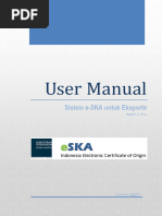 Tata Cara Pengajuan Form SKA Ver2 | PDF | Pengelolaan Keuangan & Uang