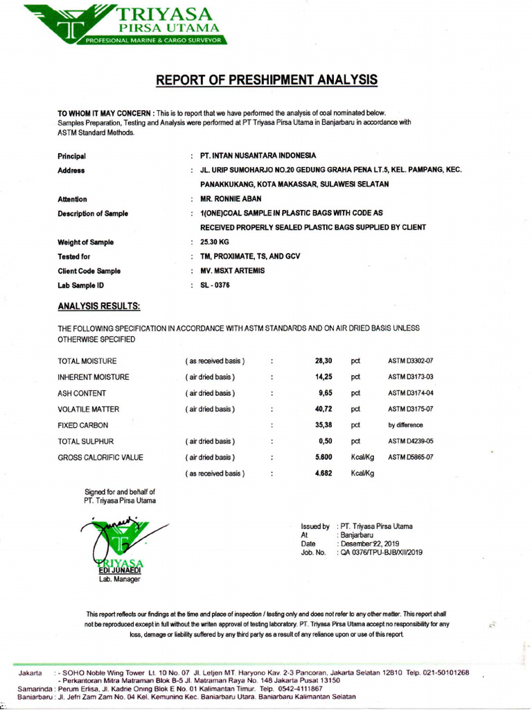 ROA MSXT Artemis | PDF