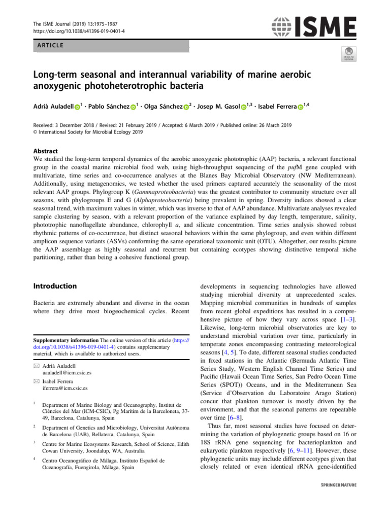 Auladell - 2019 - Long-Term Seasonal and Interannual Variability of ...