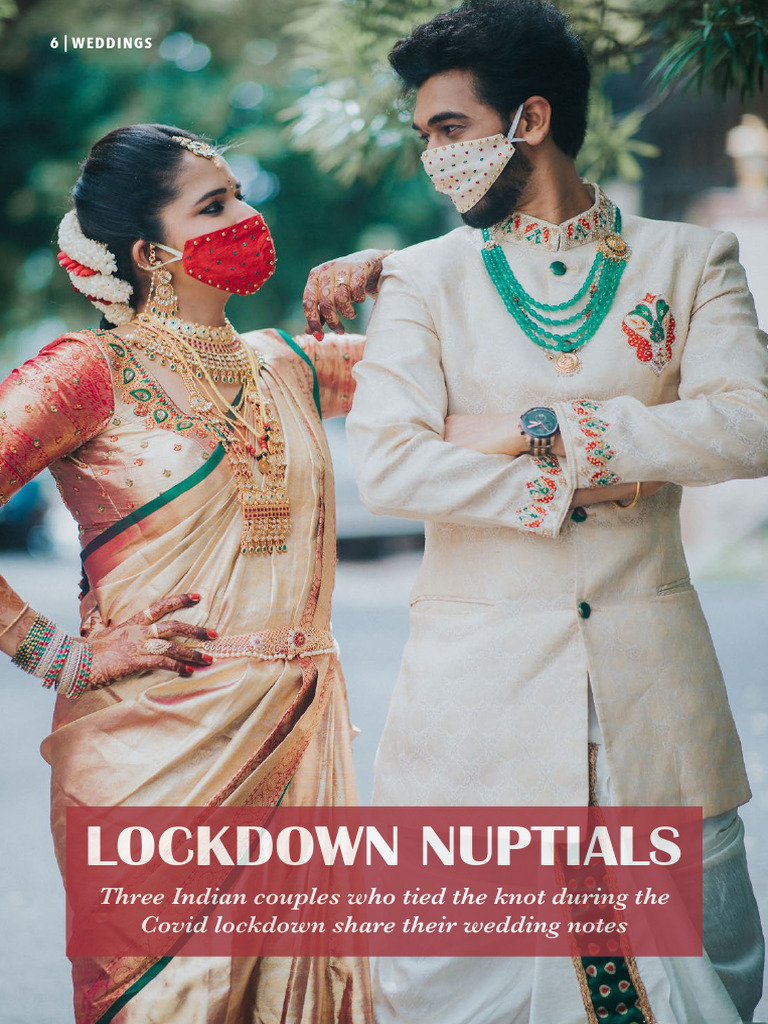 Covered Wedding Story of TV Actress Navya Rao, Journalist, & Accessories Designer Sanjana | PDF ...