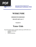 Wiskunde Geletterdheid Graad 10 Kwartaal 3 Afbakening | PDF