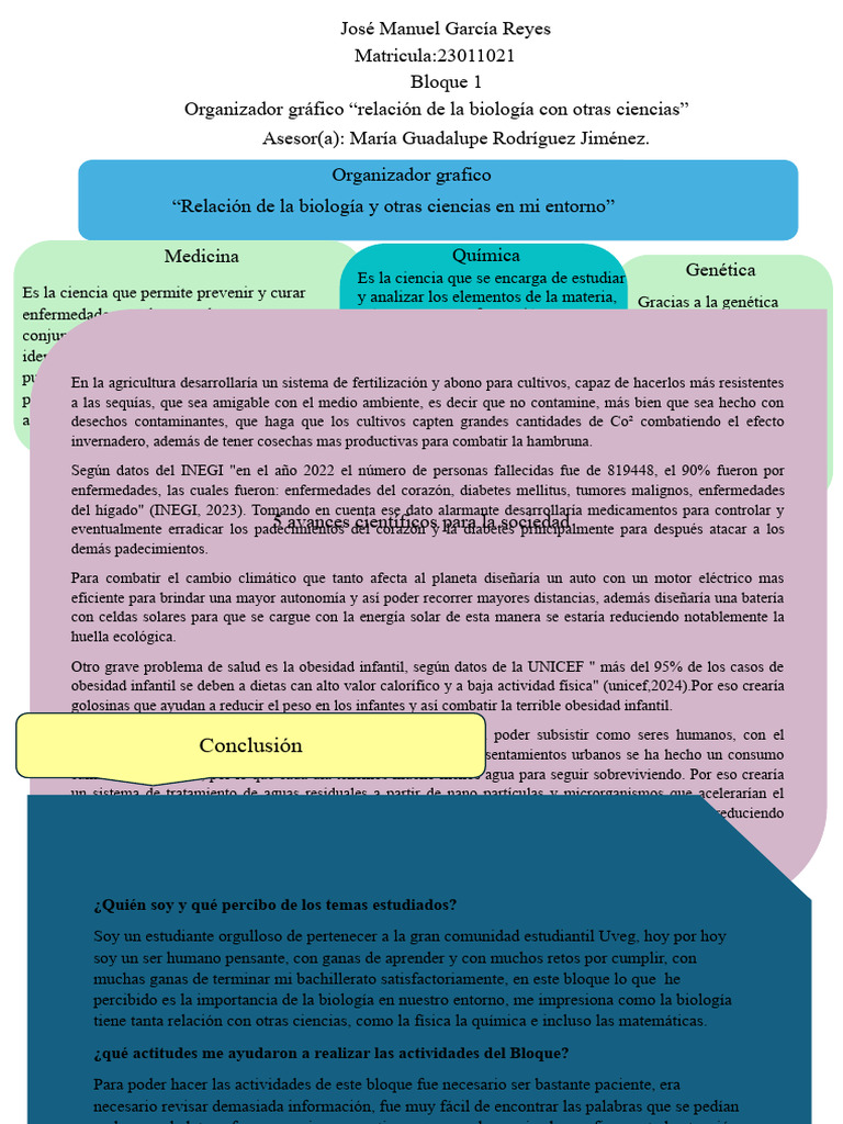BIO - EA1 - José Manuel. García | PDF | Agua | Obesidad