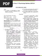 Class 11 Psychology Notes | PDF