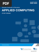 VCE Applied Computing Study Design 2025 | PDF | Usability | Software ...