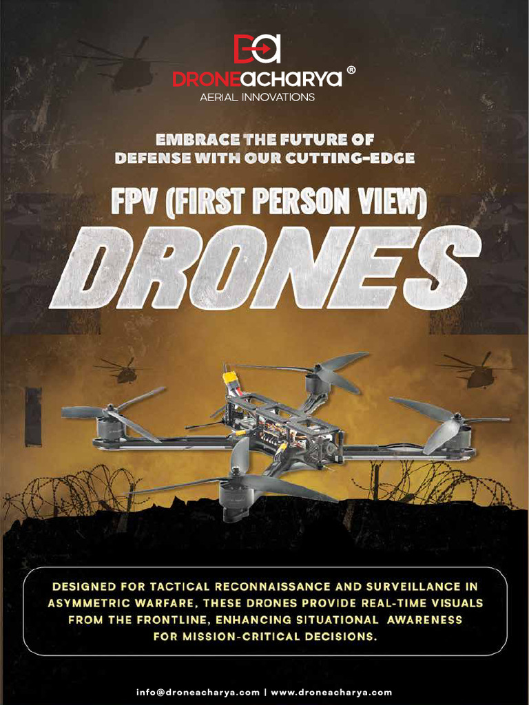 DroneAcharya FPV Solutions 1 | PDF