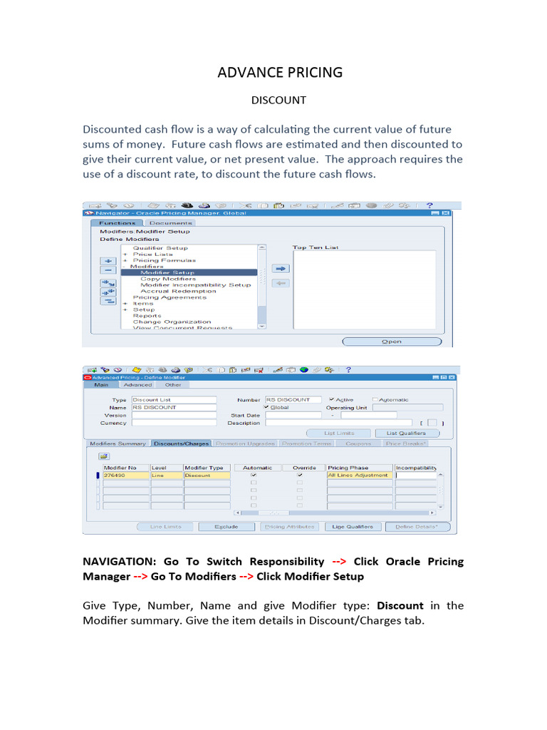 Oracle R12 Advance Pricing | PDF