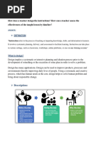 Single Point Lesson Example and Format Contents | PDF | Knowledge ...