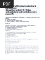 Ward Management and Routines Overview | PDF | Nursing | Patient
