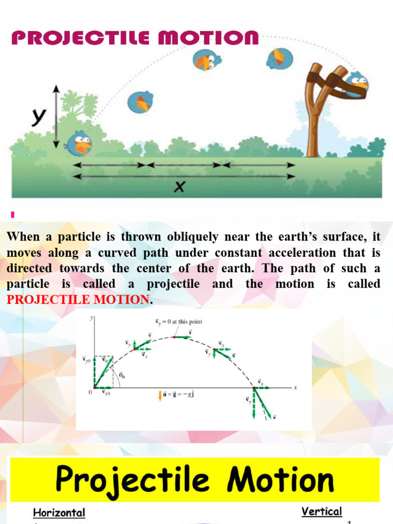 Projectile Motion Lecture | PDF
