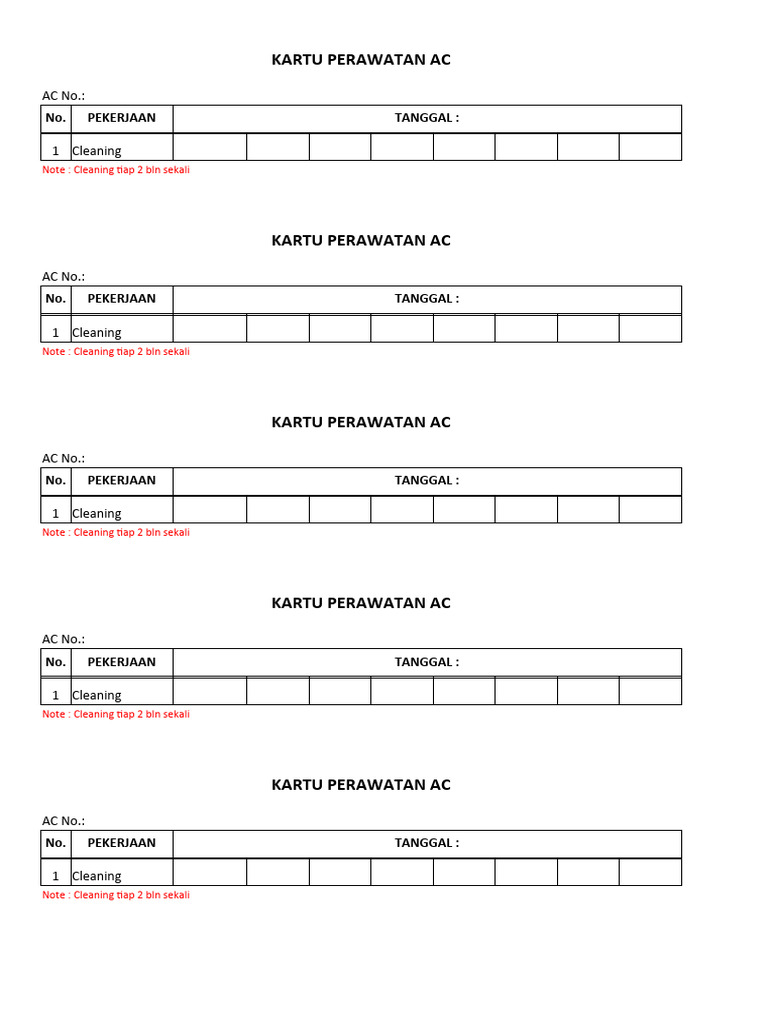 Form Chek List | PDF
