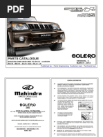 Mahindra Bolero Parts | PDF | Mechanical Engineering | Automotive Industry