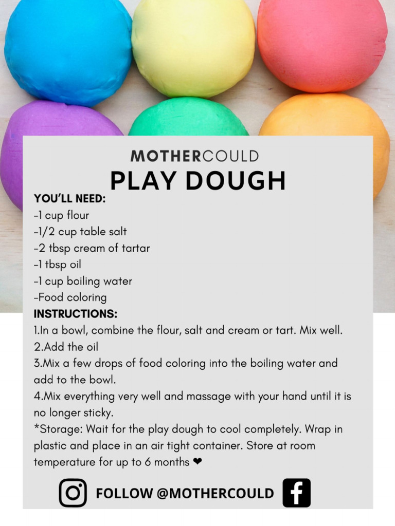 Sensory Recipes | PDF