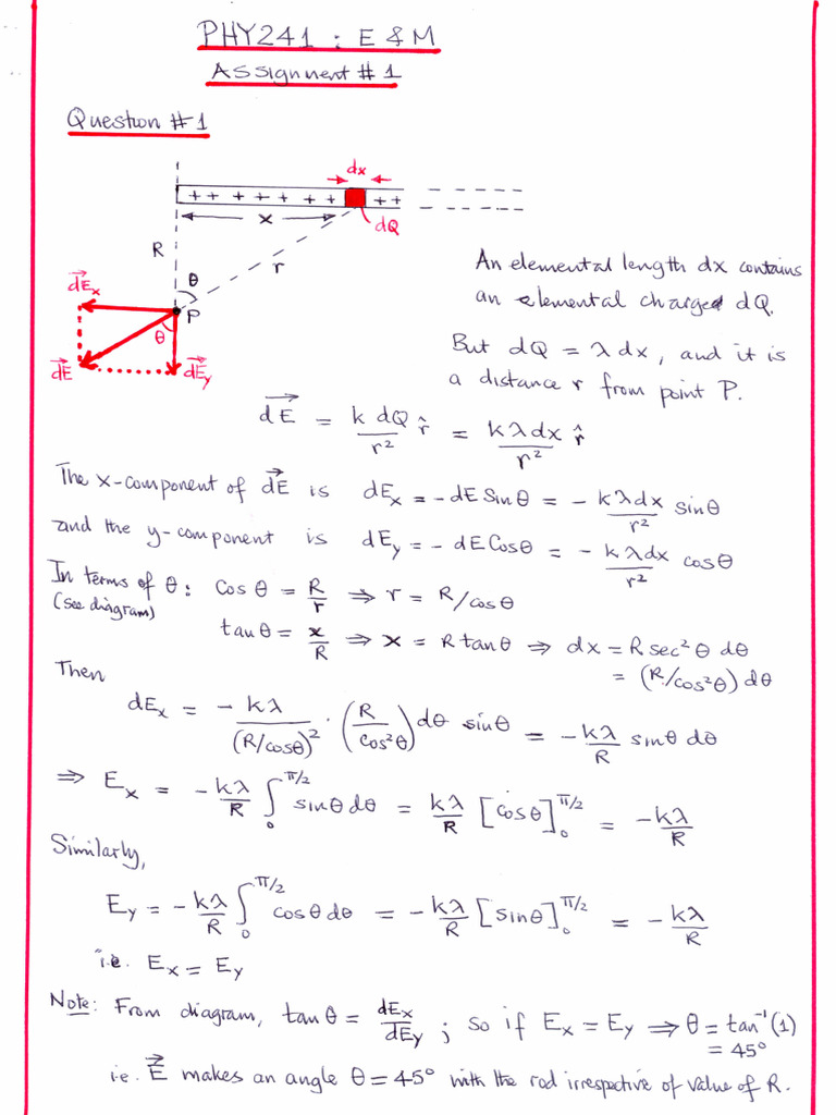 Phy 241 Solutions | PDF