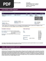 1st AC Ticket | PDF | Identity Document