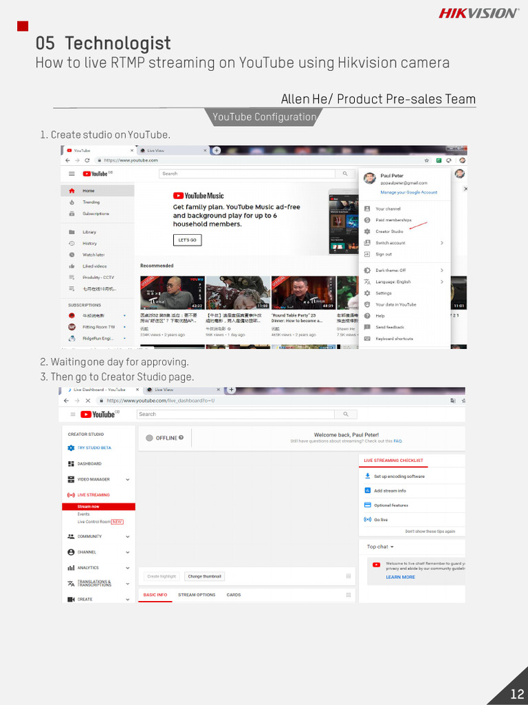 Streaming On YT | PDF