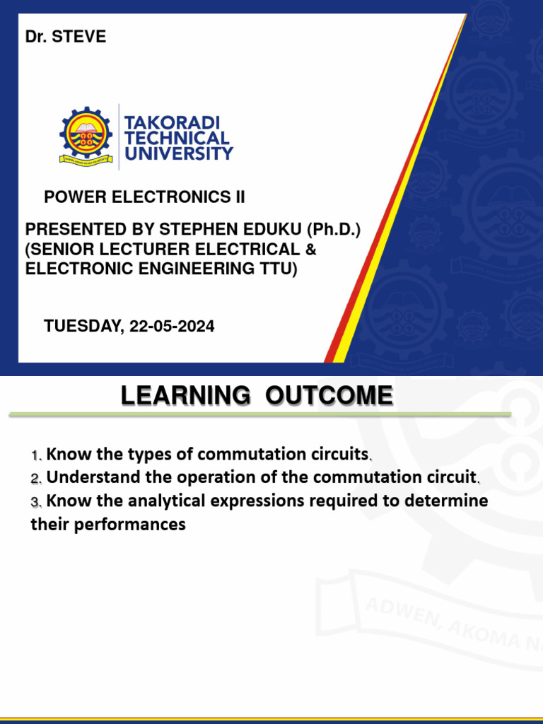 Thyristor Commutation Techniques | PDF | Power Electronics | Electrical Engineering