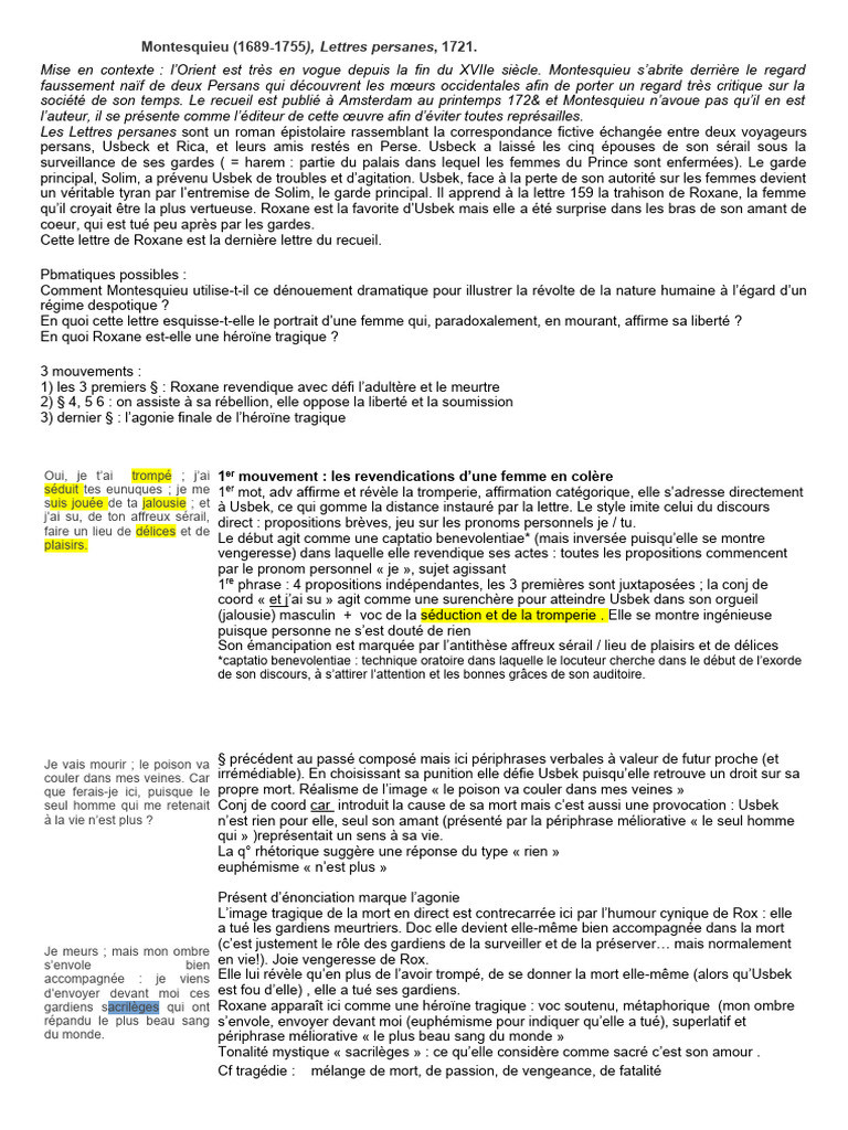 TX 8 Lettre de Rox. AL Complet | PDF | Poésie | Fiction générale