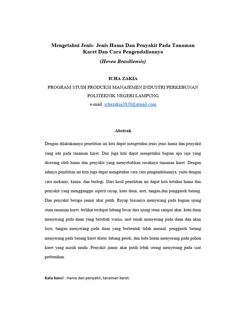 Tugas Artikel Ilmiah Icha Zakia Pmip 2A | PDF | Griya & Taman | Sains & Matematika