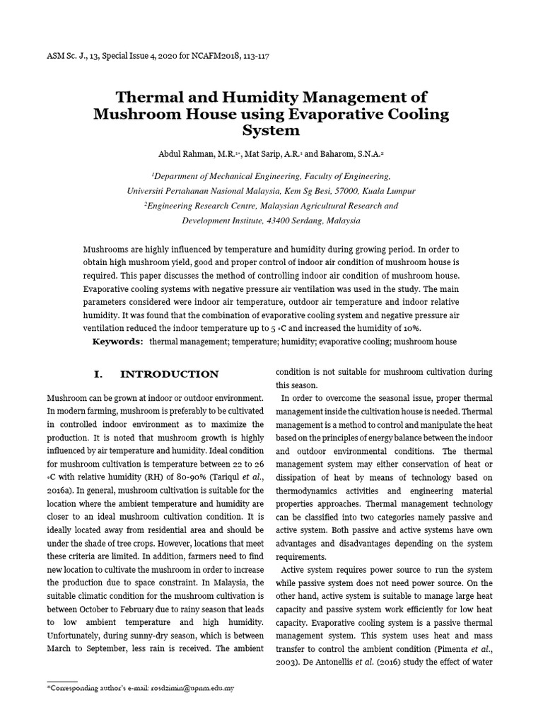 15 NCAFM2018 Thermal and Humidity | PDF | Humidity | Heat