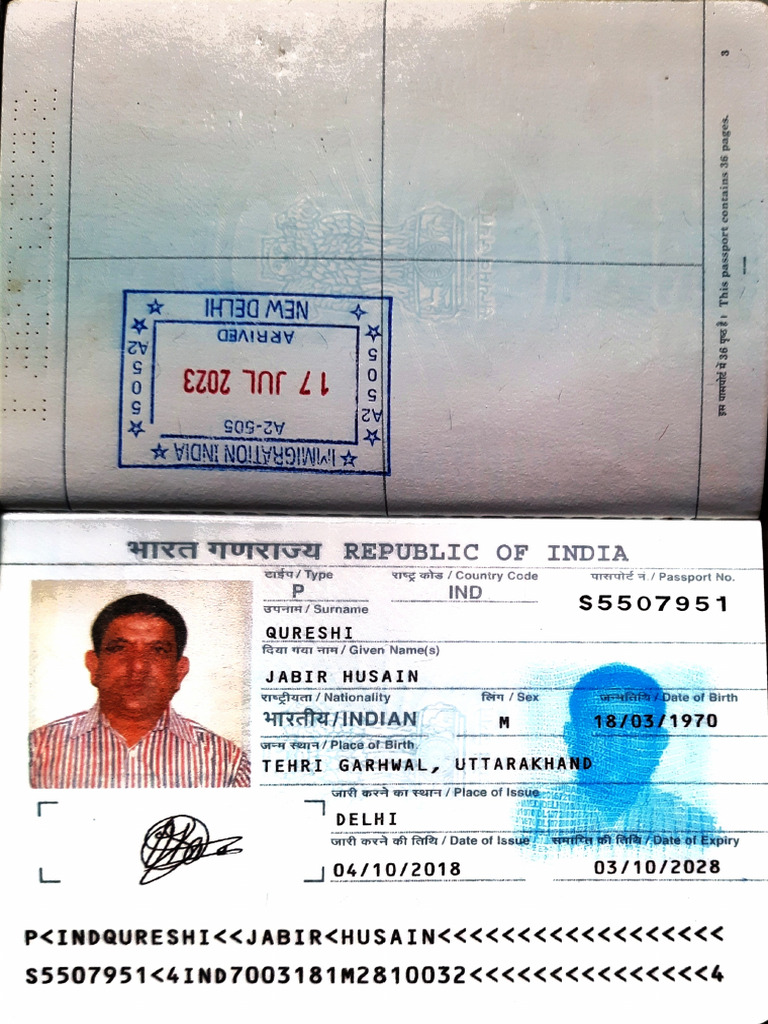 Passport Copy - 10 - 10 - 2023 | PDF