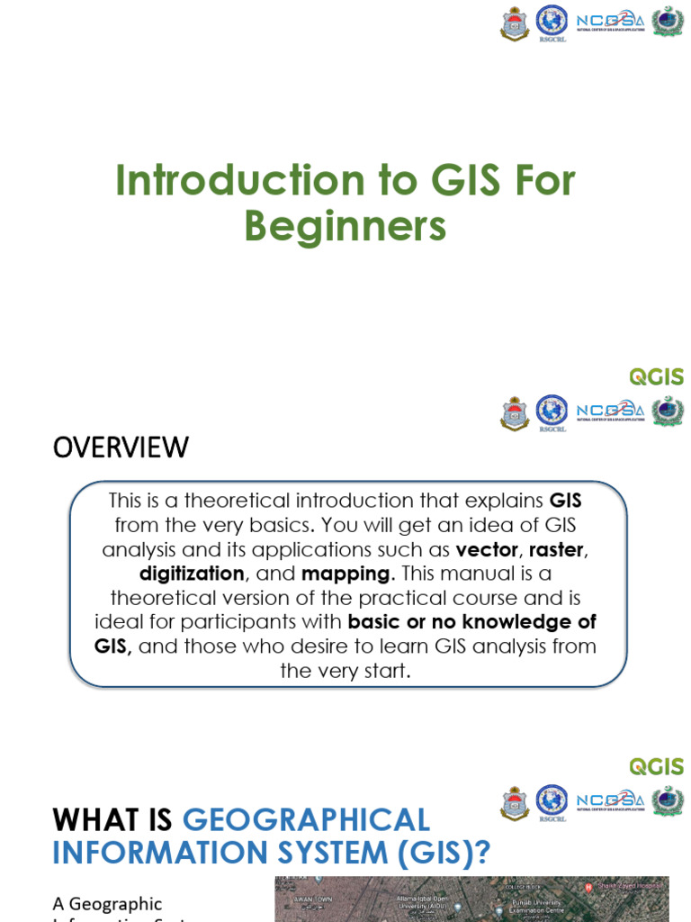 Introduction to GIS and QGIS (Beginner Level) manual | PDF | Geographic Information System ...
