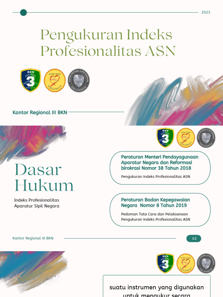 Pengukuran Indeks Profesionalitas ASN 2022 | PDF