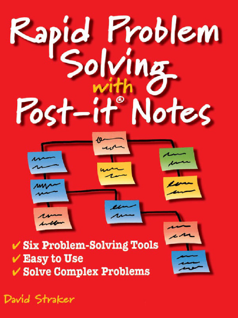 Rapid Problem Solving With Post-It Notes (David Straker) | PDF ...