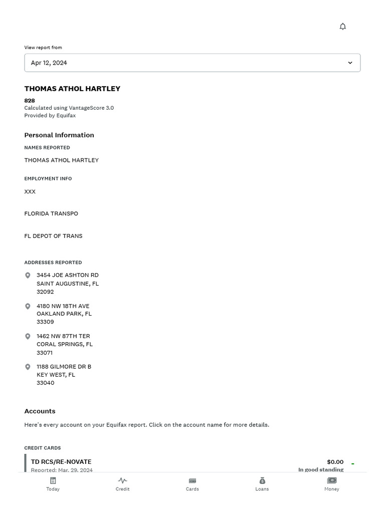 Credit Karma Report Overview | PDF | Credit | Finance & Money Management
