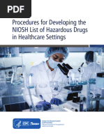 NIOSH Hazardous Drugs List 2024 | PDF | Chemotherapy | Food And Drug ...