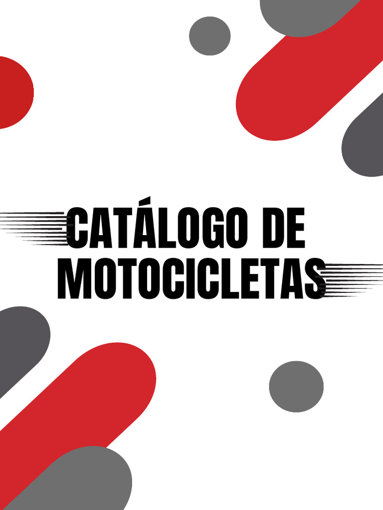 Catalogo de Motos Escuda | PDF