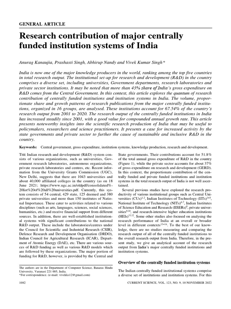 Research in CFI India | PDF | Data | Science