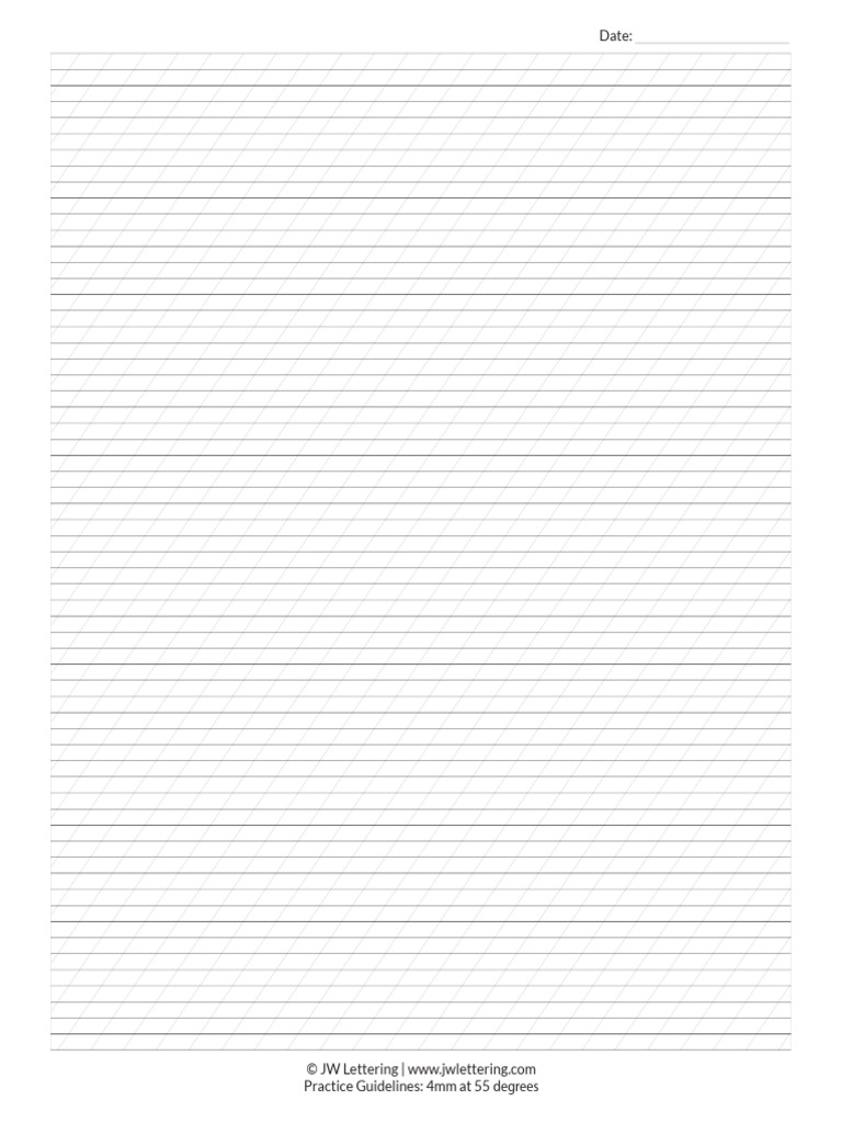 Guidelines - 4mm at 55 Degrees - FINAL | PDF | Career & Growth