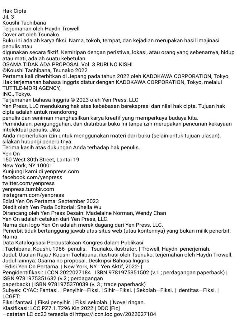 King's Proposal, Vol. 3 | PDF | Fiksi Misteri, Thriller, & Kejahatan | Fiksi Umum