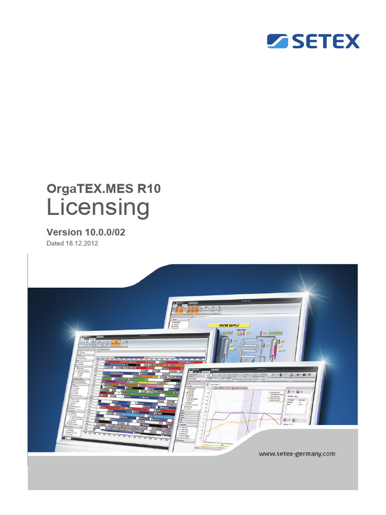 OrgaTEX - MES R10 Licensing - 1 - 1-EN | PDF | Computer File | Information Technology