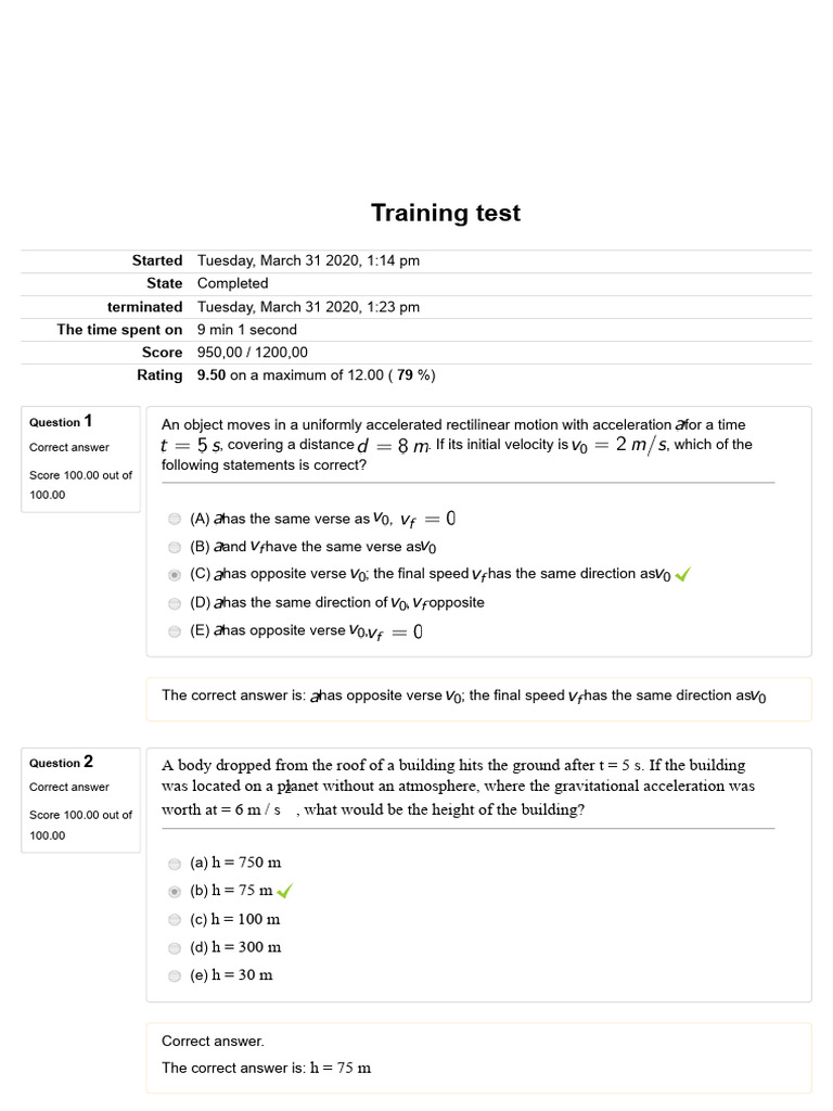 10-Third Section_ Physics | PDF | Force | Physical Sciences
