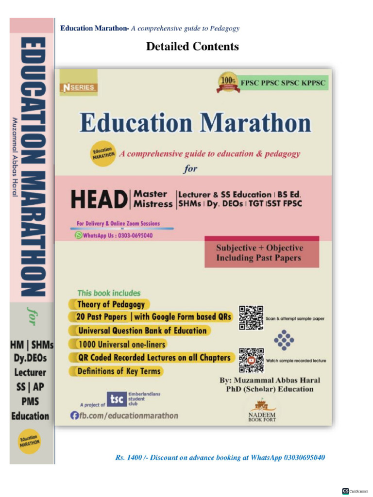 Marathon Education Resources PDF | PDF