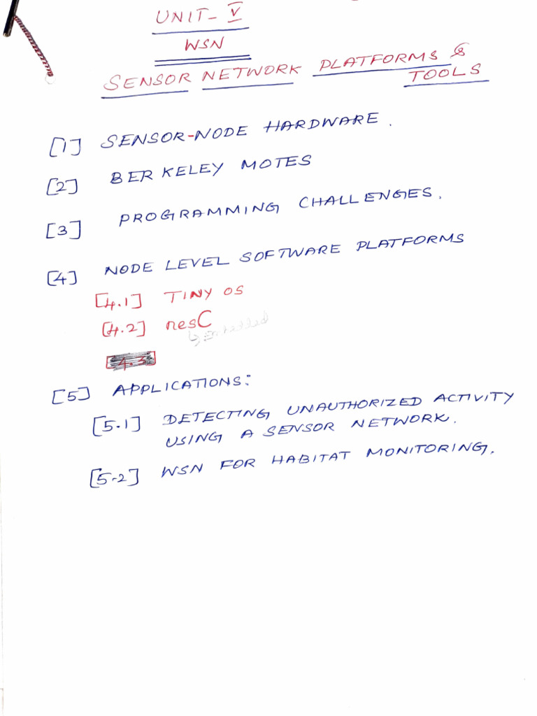 Unit 5 Tiny Os Pdf Computer Engineering