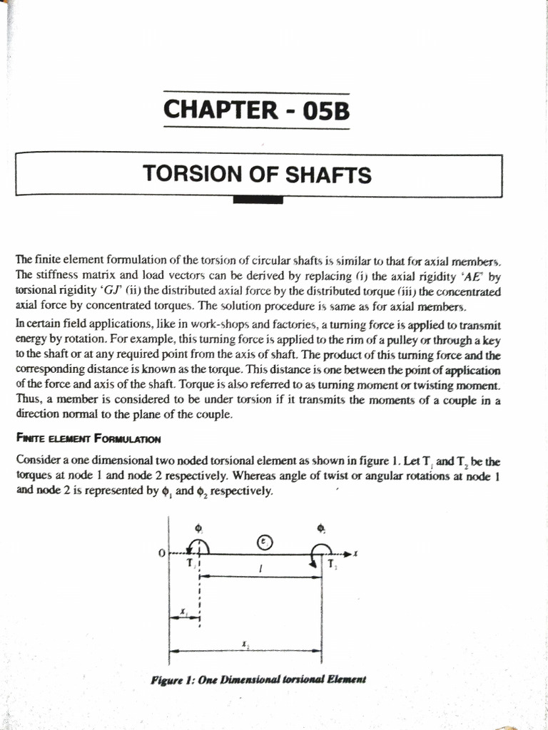 Torsion of Shafts (Derivation) | PDF | Rotation | Torque